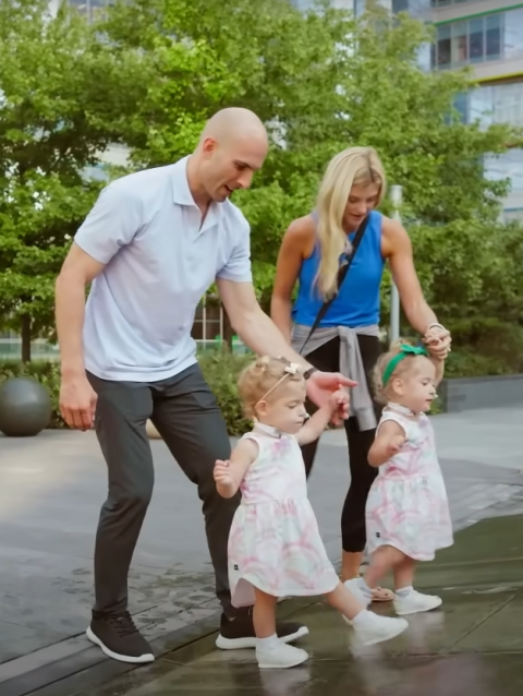 Conjoined twins now separated are living full and healthy lives